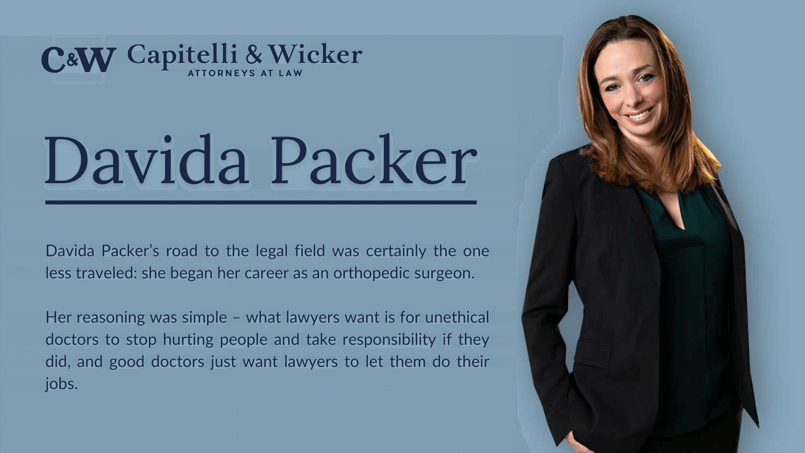 Attorney Davida Packer | Capitelli & Wicker | New Orleans