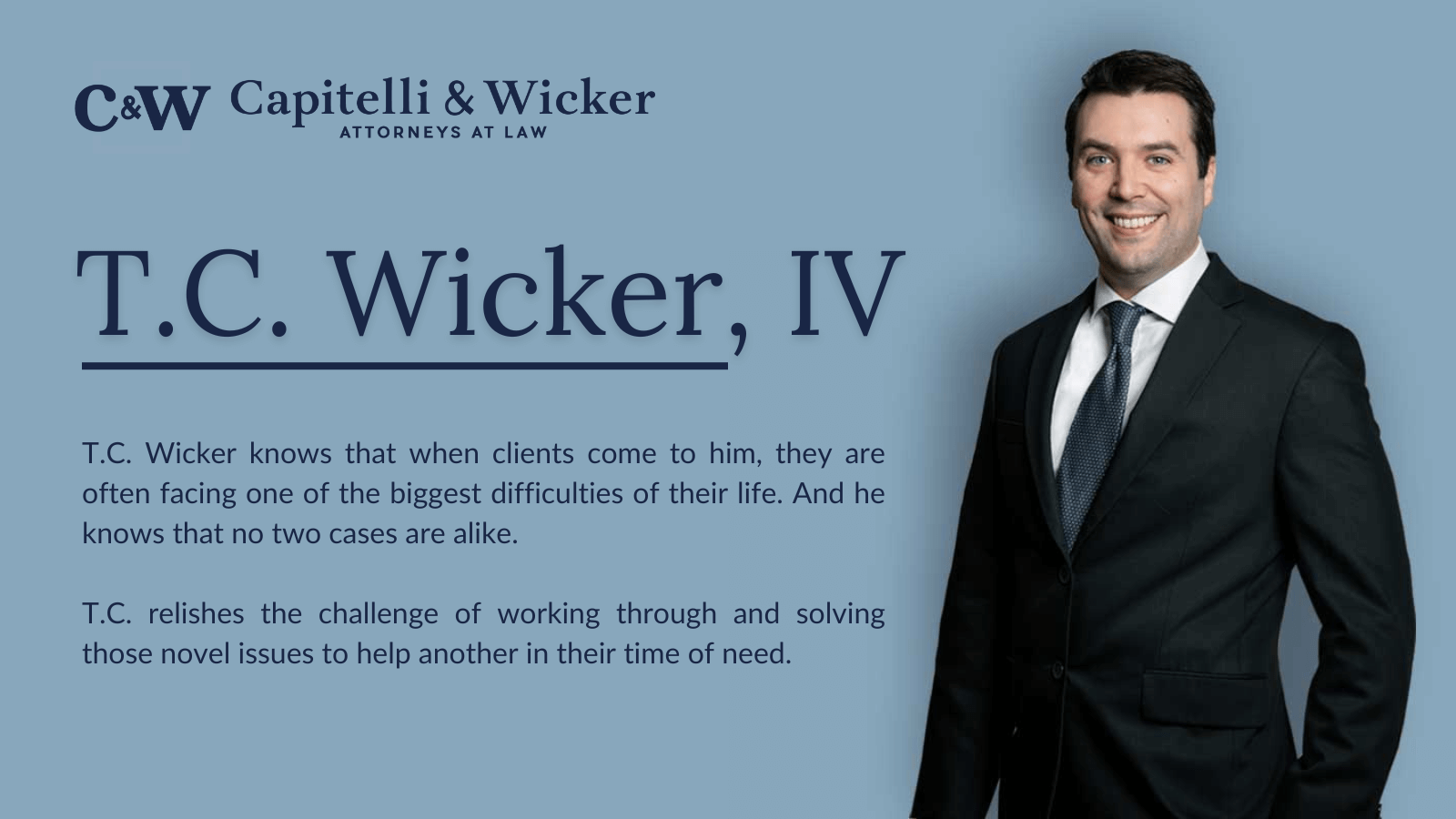 Attorney T.C. Wicker IV | Capitelli & Wicker | New Orleans